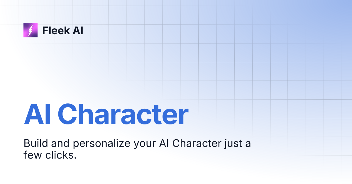 AI Character | Fleek AI